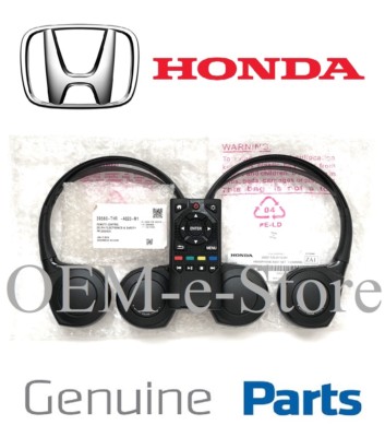 2019-2026 Honda Pilot Blu-Ray DVD Entertainment Wireless Headphones ...