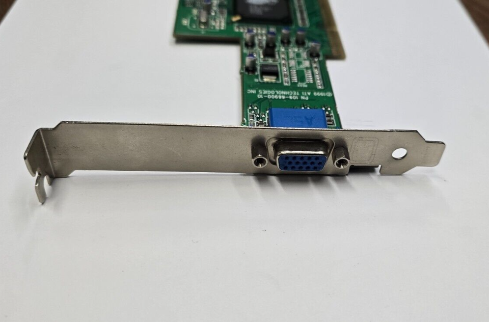 ATI Rage XL 8MB AGP VGA Video Card Retro PC Graphics Card 109-66900-10 ...