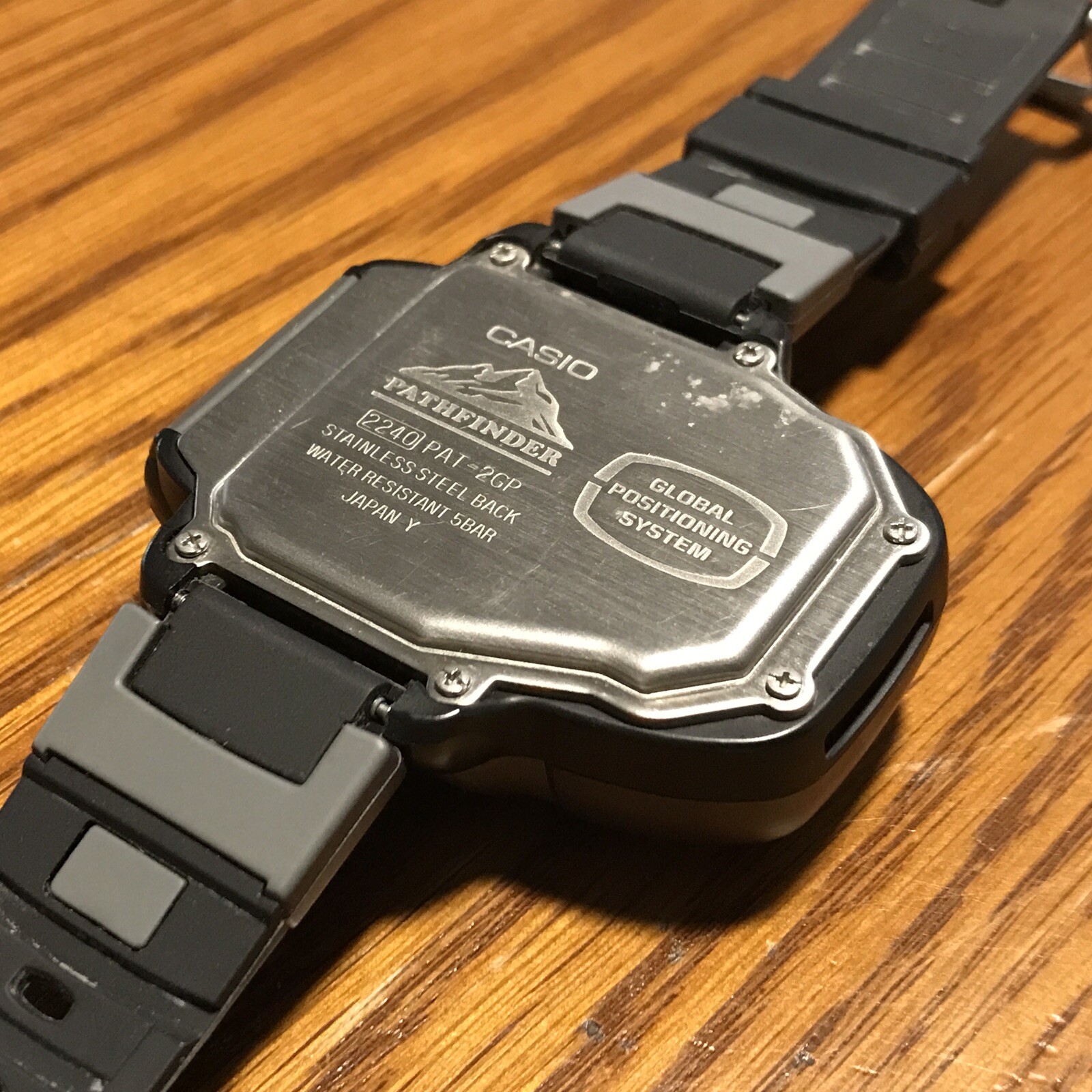Vintage Casio Protrek Prt-2gp GPS Wristwatch Watch Satellite Navigation ...