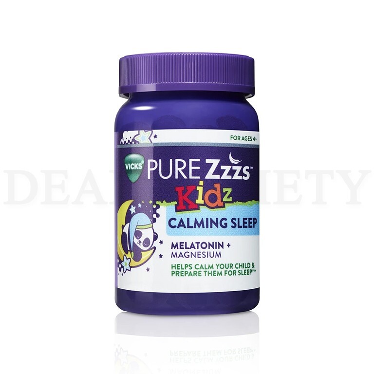 Vicks PURE Zzz’s Kidz Calming Sleep Gummies 42 Count Each Lot of 2 | eBay