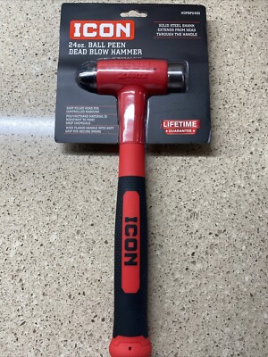 NEW ICON 24oz Ball Peen Dead Blow Hammer HDPBP2400 59702 | eBay
