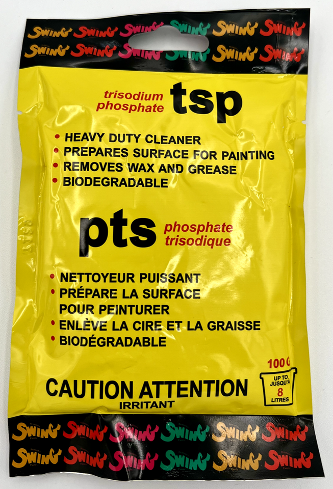 TSP powder in Convenient use package 4 packs each makes 2 gal of HD ...