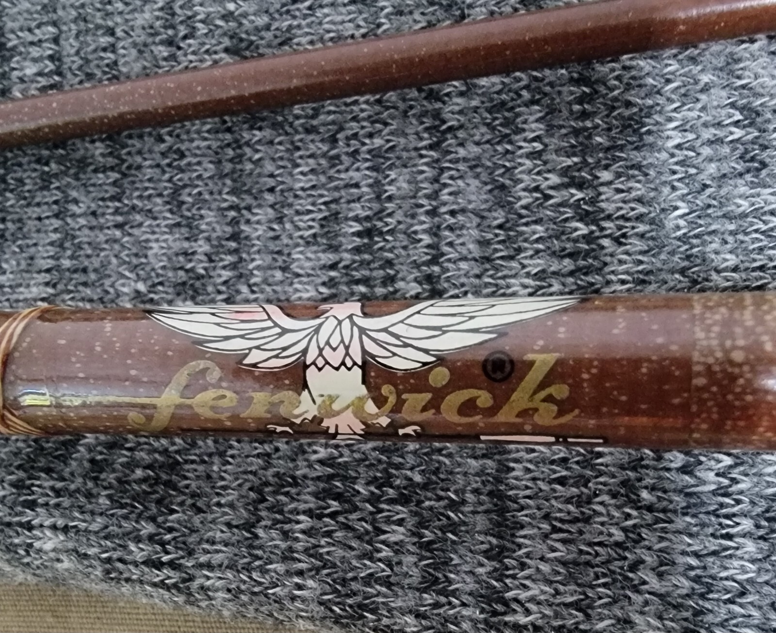 Vintage Fenwick FF756 ASTM 7 1/2' 3 1/4 oz Feralite 2 pc Fly Rod ASTM ...