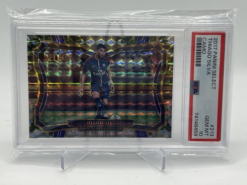 2017-18 Panini Select Field Level Camo Prizm /20 Thiago Silva #213 POP ...
