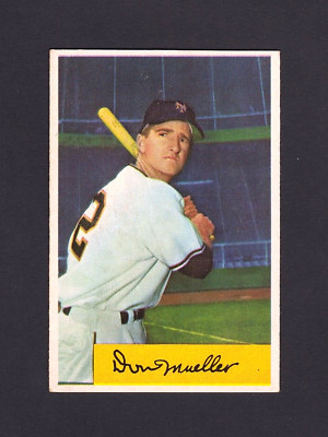 1954 Bowman #73 Don Mueller [EX+] | eBay