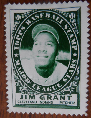 1961 TOPPS BASEBALL STAMP JIM GRANT CLEVELAND INDIANS S-583 | eBay