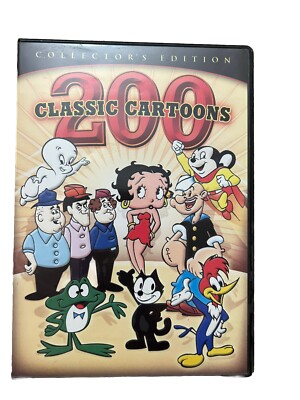 200 Classic Cartoons : Collector’s Edition , Pre-Owned DVD Box Set ...