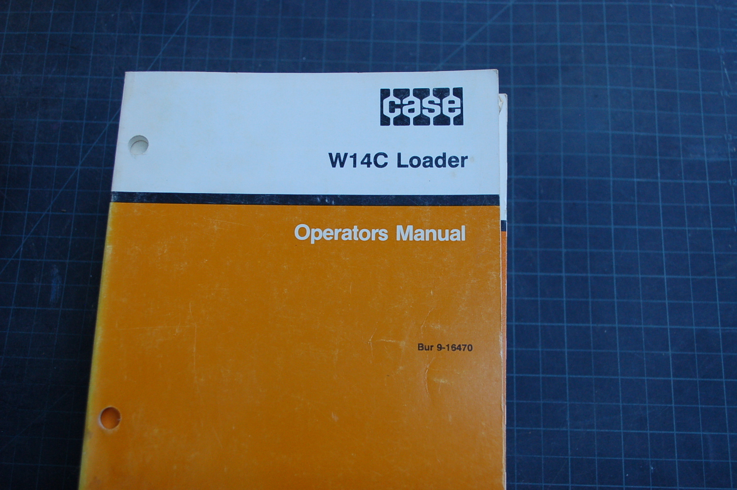 CASE W14C Front End Wheel Loader Owner Operator Maintenance Manual user ...