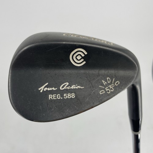 Cleveland Golf Tour Action Reg 588 Gap Wedge 53° Diadic Black Gunmetal ...