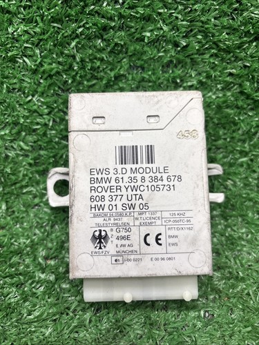 1994-02 Bmw E36 Z3 3 Series Ews Anti Theft Immobilizer Control Module ...