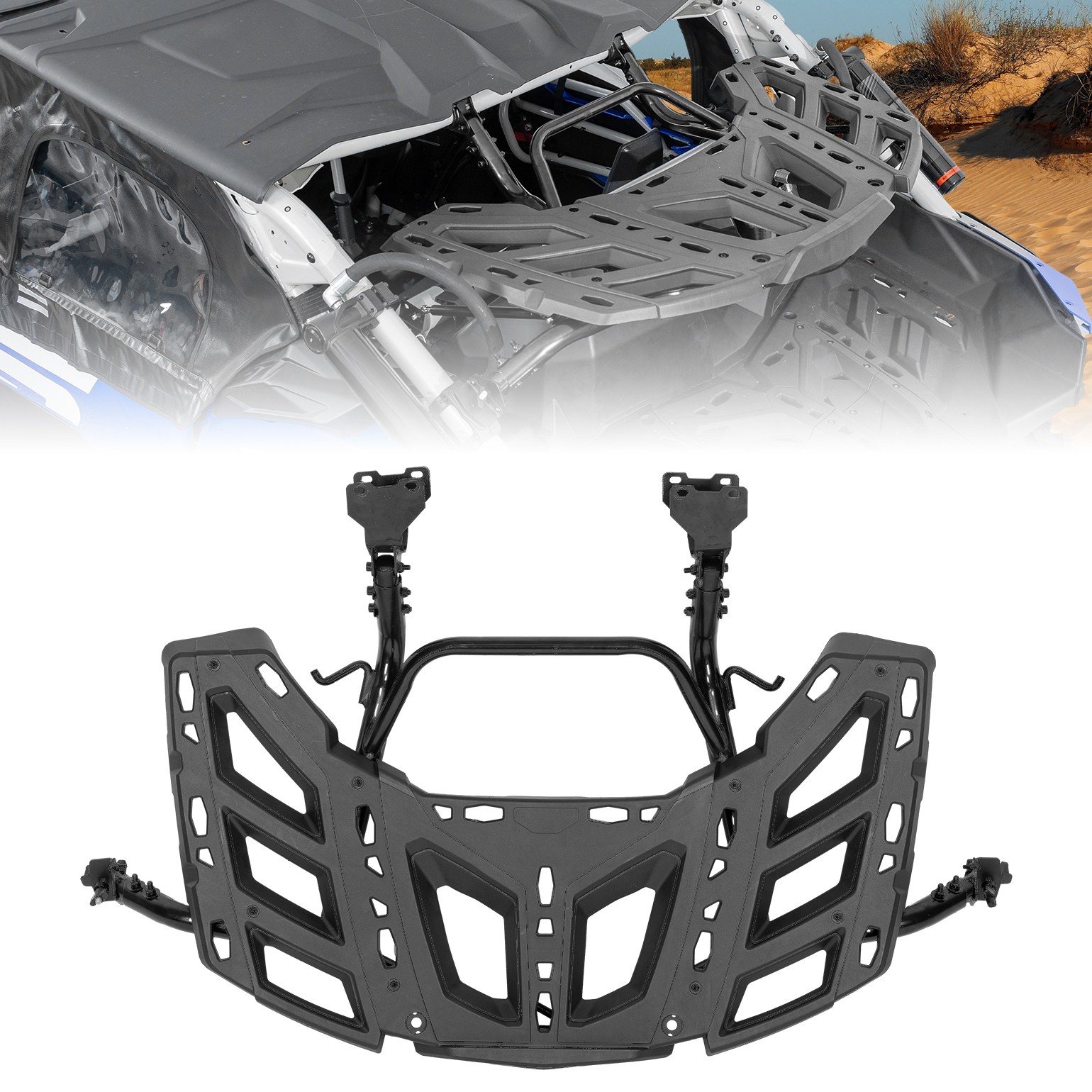 #715002881 Rear Tire Cargo Rack LinQ Pivoting Rack For 2017-2025 Can Am ...