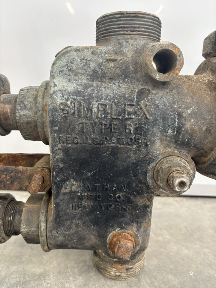 RARE Nathan Simplex Type “ R “ #7 Lifting Injector for Steam ...