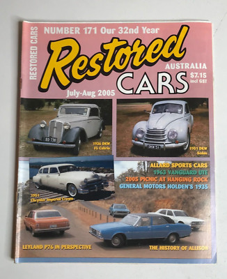 Restored Cars Magazines July - Aug 2005 | eBay