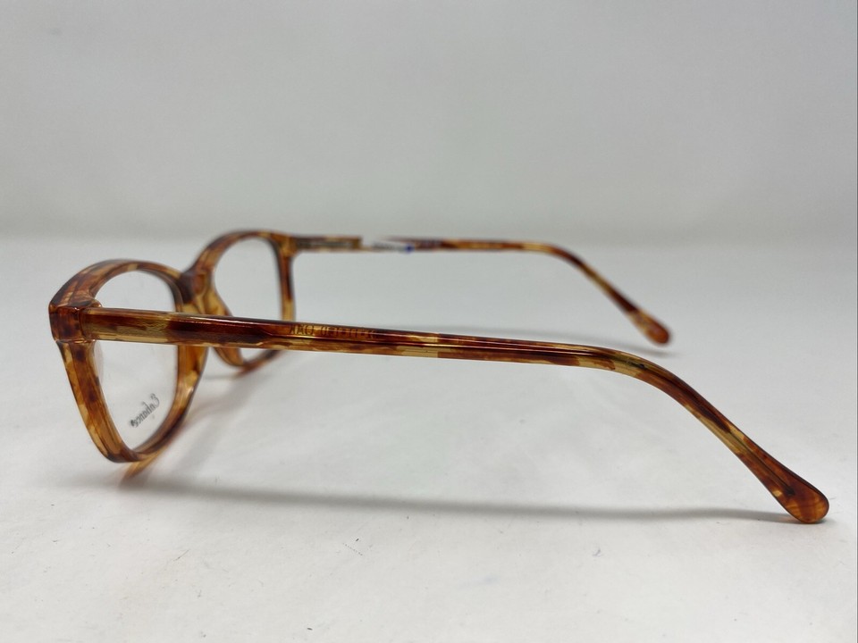 Enhance 4159 OAK 52-17-140 Amber Oak Plastic Full Rim Eyeglasses Frame ...