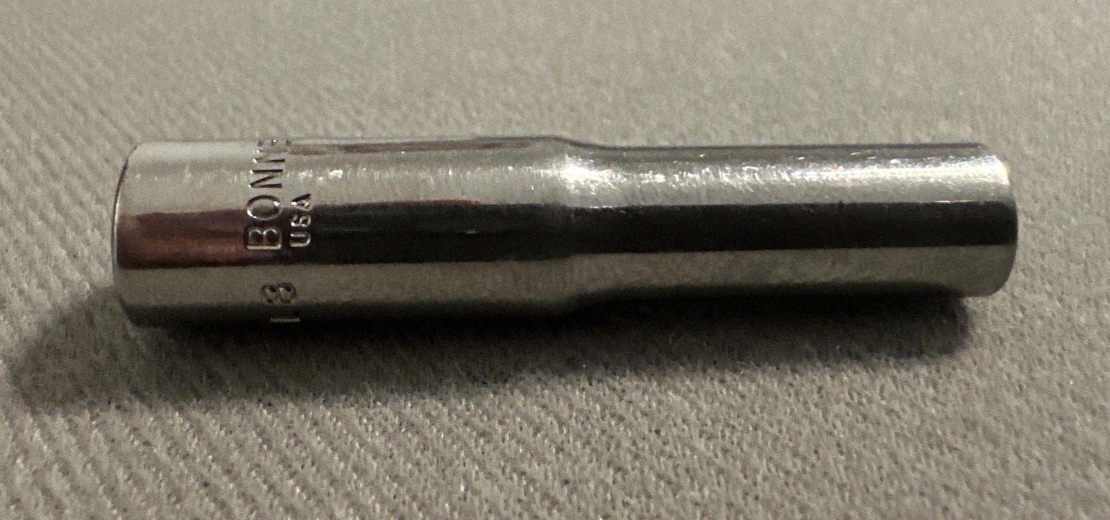 BONNEY 1/4" CHROME DEEP SOCKET, 1/4" DRIVE, 12 POINT, VL8 | eBay