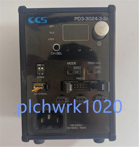 1 PCS CCS PD3-3024-3-SI Visual Light Source Controller in good ...