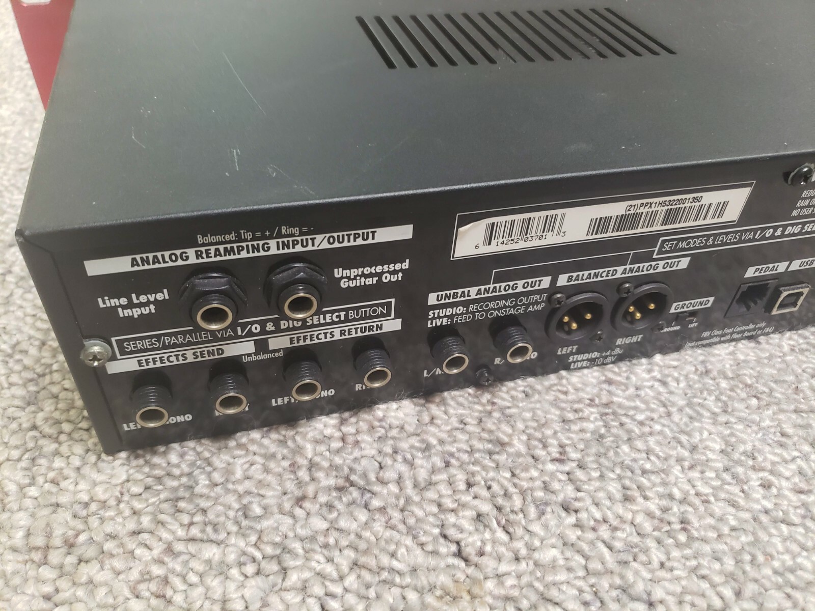 AS-IS Line 6 Pod XT Pro Multi Effect Guitar Processor Rackmount Amp ...