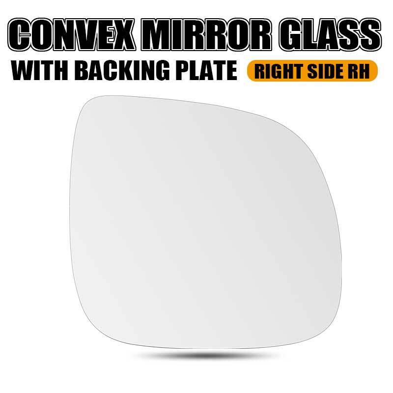 Right Side Door Mirror Glass Backing Plate Heated Convex For VW AMAROK ...