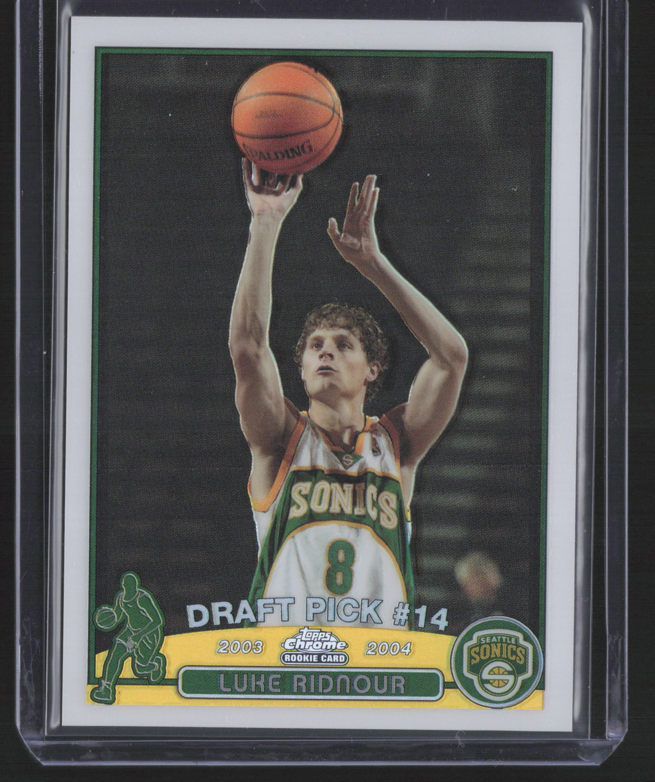 2003-04 Topps Chrome Luke Ridnour Refractor Rookie Card RC #124 | eBay