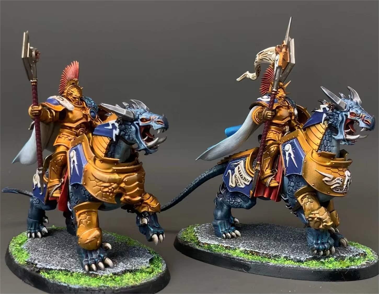 Warhammer AOS Dracothian Guard Stormcast Eternals Presale Painted ...