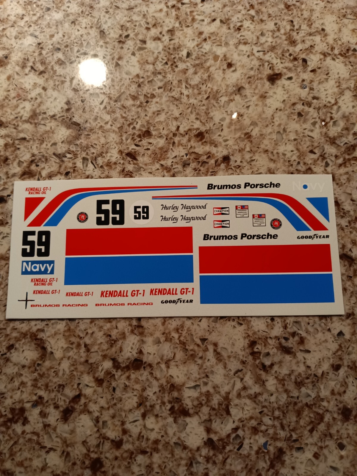 Porsche 917/10 1/32 scale decals Brumos racing New. | eBay