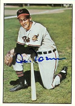 Al Rosen autographed Baseball Card (Cleveland Indians) 1979 TCMA #175 ...