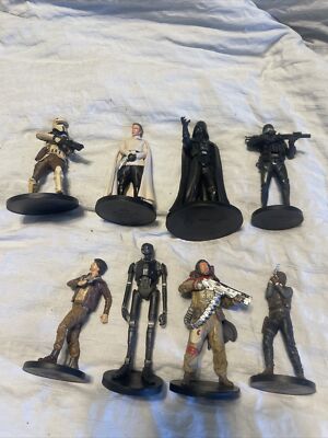 Rogue One Star Wars Story Cake Topper Figure Lot PVC 4” Figures Jyn ...