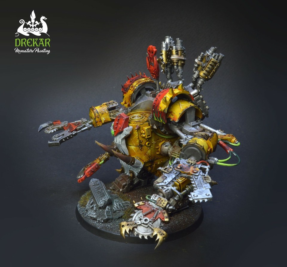 Deff Dread Ork warhammer 40K ** COMMISSION ** painting | eBay