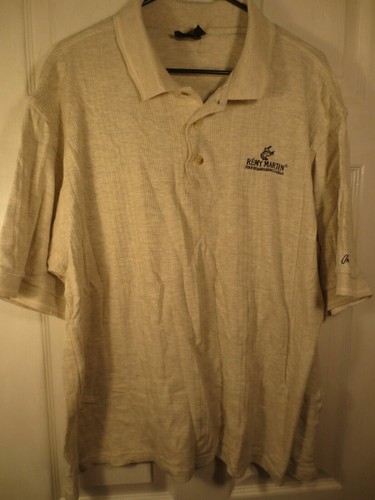 REMY MARTIN 1738 Fine Champagne Cognac Light Gray Cotton Polo Shirt ...