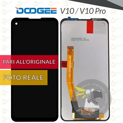 DISPLAY DOOGEE V10 / DOOGEE V10 PRO SCHERMO LCD + VETRO TOUCH SCREEN | eBay