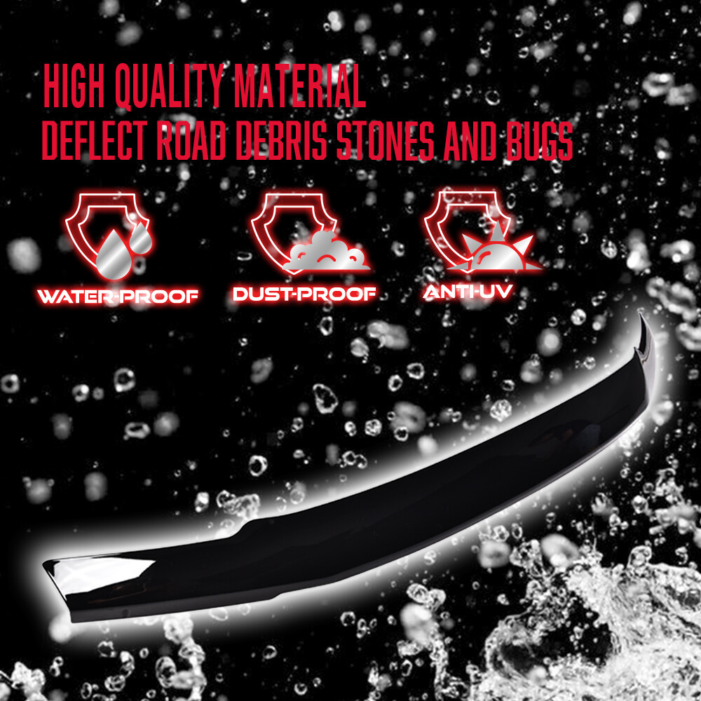 Fit For 2017-2022 Ford F-250 F-350 Super Duty Stone & Bug Deflector ...