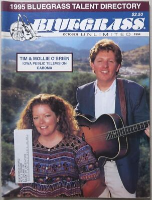 1994 BLUEGRASS UNLIMITED OCTOBER TIM O'BRIEN MOLLIE IOWA PUBLIC TV MORE ...