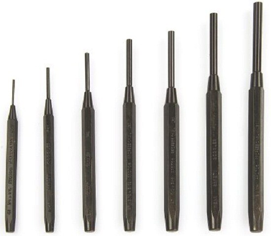 Stanley PROTO PUNCH SET 47A 7Pcs Imperial, Modified Parabolic Striking ...