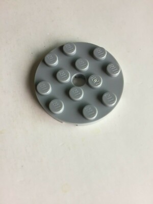 LEGO Parts: Flat Round Plate with Center Hole, 4x4, # 60474, Light ...
