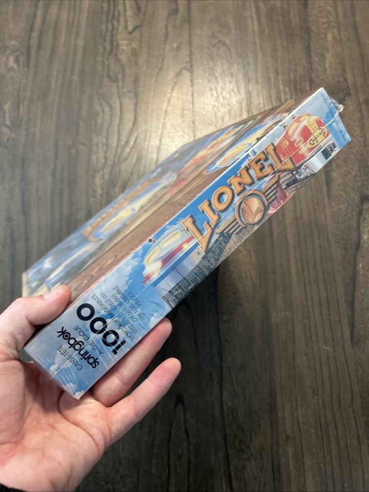 LIONEL Electric Trains 1000 piece Jigsaw Puzzle NEW- By Springbok ...