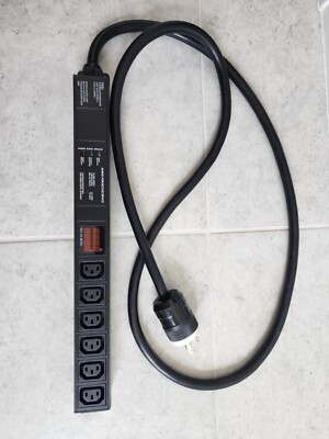 PDU 250V 50/60Hz 30A Power Distribution Unit 6 outlets Max Power 7500W ...