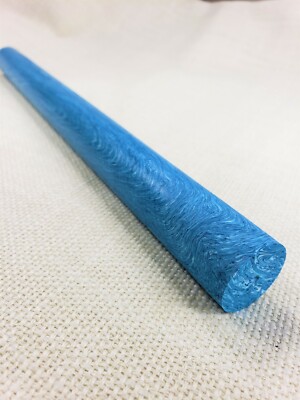 Juma Gem Turquoise 1''Dia. x 12" Rod For Pool Cues Butt Caps, Pipes ...