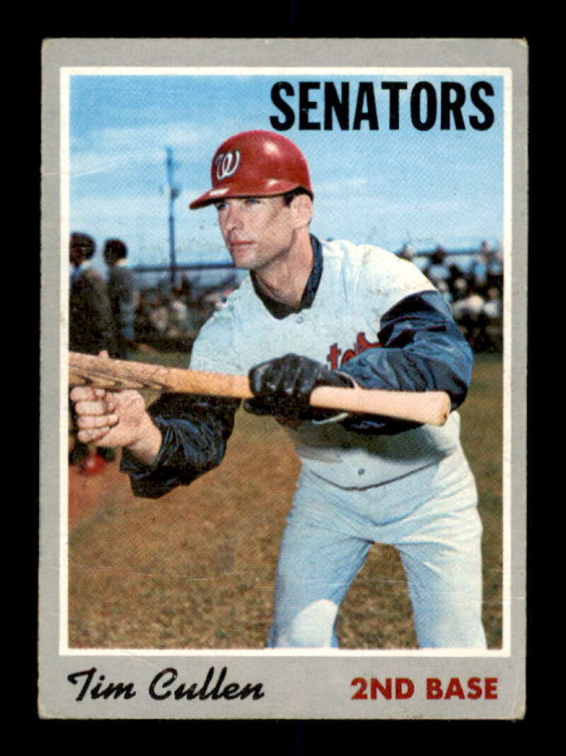 1970 Topps #49 Tim Cullen G Senators 565064 | eBay