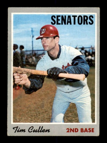 1970 Topps #49 Tim Cullen G Senators 565064 | eBay