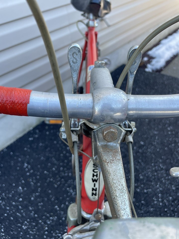 Vintage 1970s Schwinn Continental 10 Speed Bike Vintage Headlight ...
