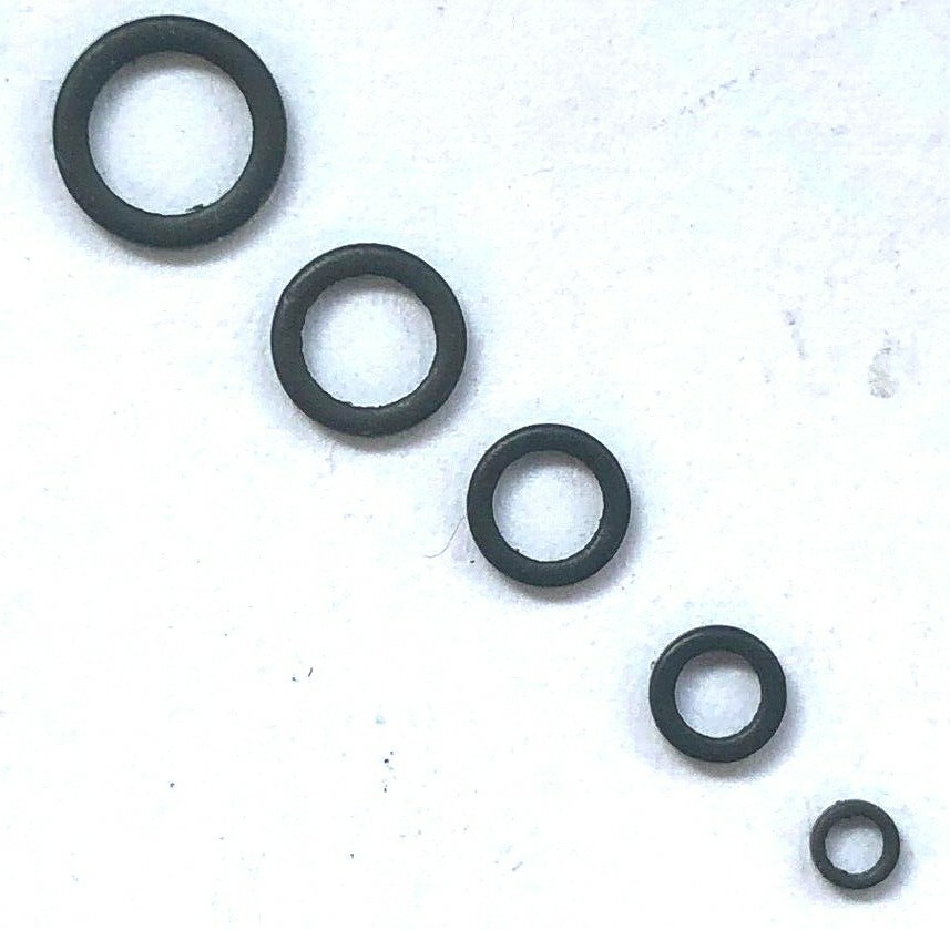 Carp fishing Terminal end tackle RIG RINGS PEAR DROP OVAL Q RING Mixed ...