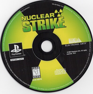 Nuclear Strike Sony PlayStation 1 PS1 (1997) DISC ONLY 14633078121| eBay
