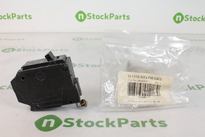 GENERAL ELECTRIC THQB1115 NSFB - CIRCUIT BREAKER 15 AMP 1 POLE 120/240 ...