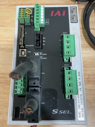 IAI CORPORATION SSEL-C-2-400A-200A-CC-0-2 DRIVE CONTROL | eBay