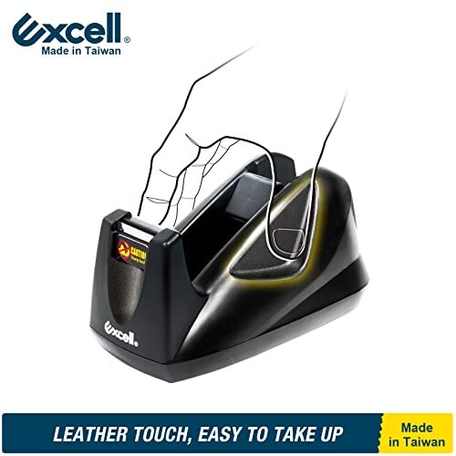 Excell Desktop Tape Dispenser 1 inch core with Sand Weighted Base Easy ...