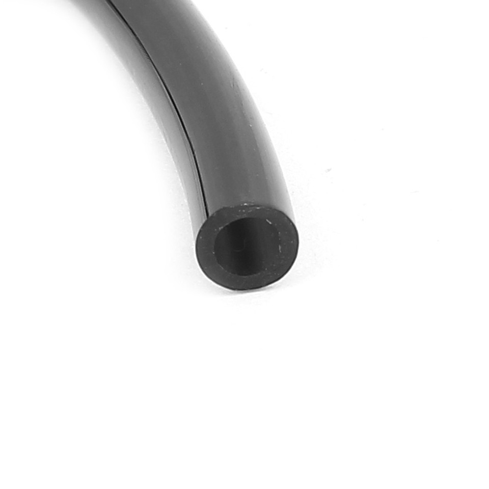 Black 6mm x 4mm Fuel Gas Air Polyurethane PU Tubing Hose Pipe 4.1M Long ...
