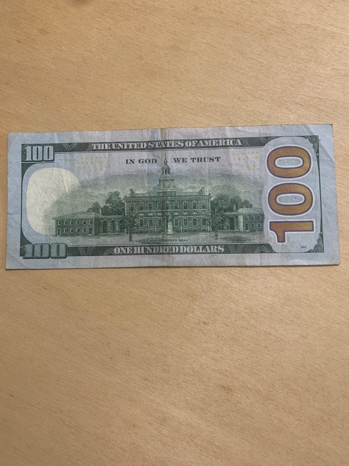 2013 $100 5 of a kind Fancy Binary Serial Number Good Condition | eBay