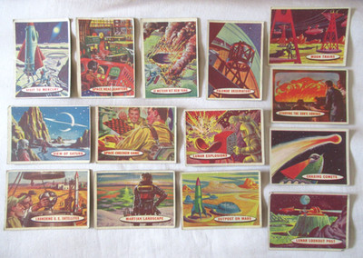 ABC 1958 SPACE CARD LOT X 14 CARDS ALL DIFFERENT | eBay UK