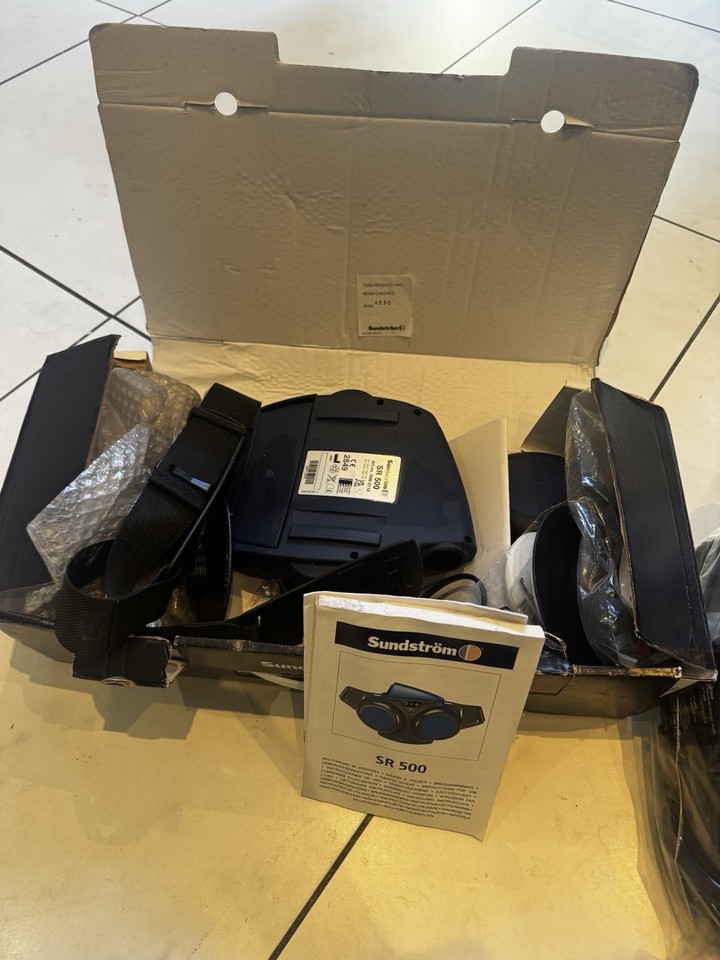 Sundstrom SR570 Face Shield With SR500 Battery-Powered Fan Unit | eBay UK