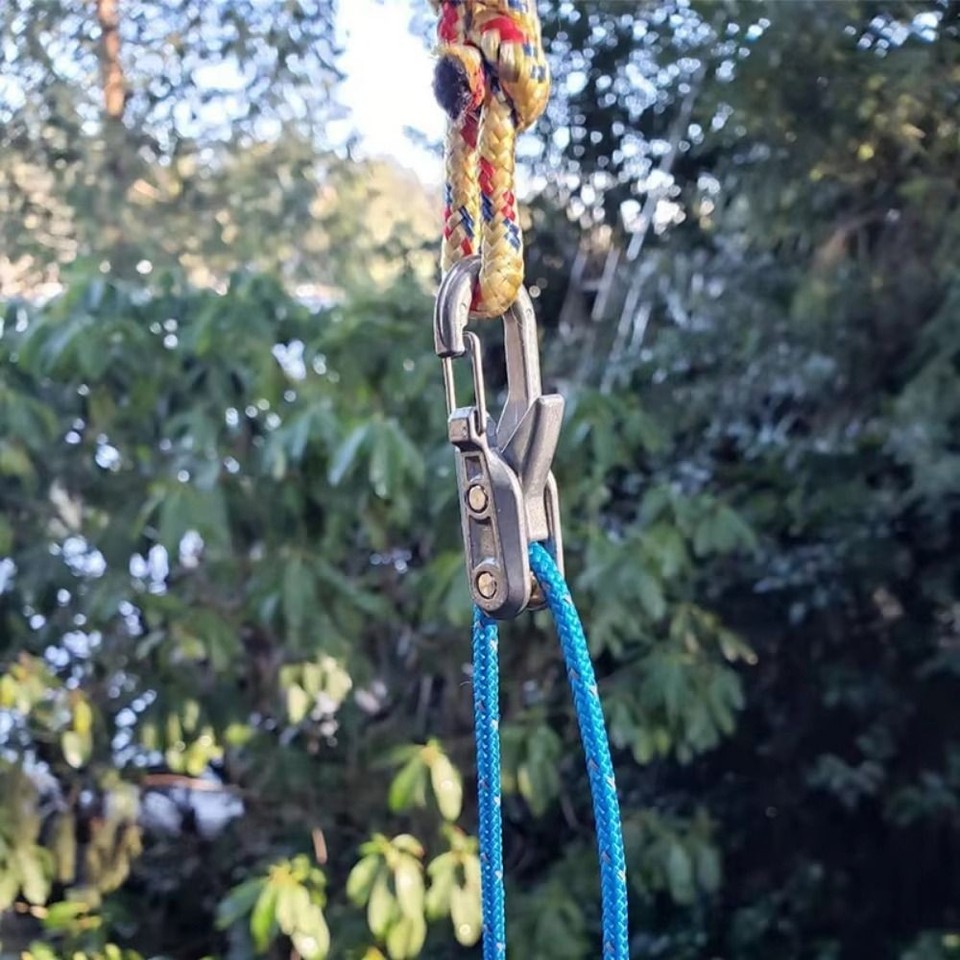 6 Hooks Paracord Adjusters Non-Slip Tie Down Rope Cargo Tightening | eBay